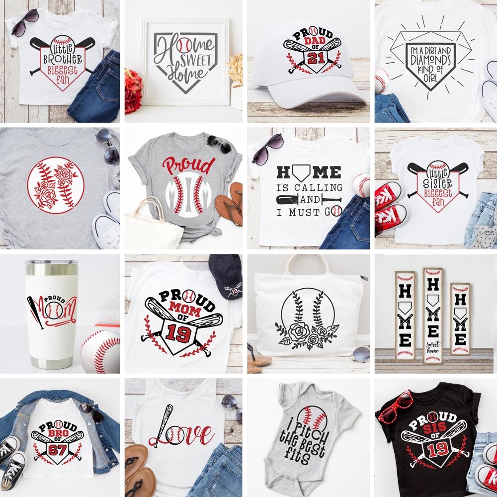 Baseball Bundle Chameleon Cuttables LLC | Chameleon Cuttables LLC