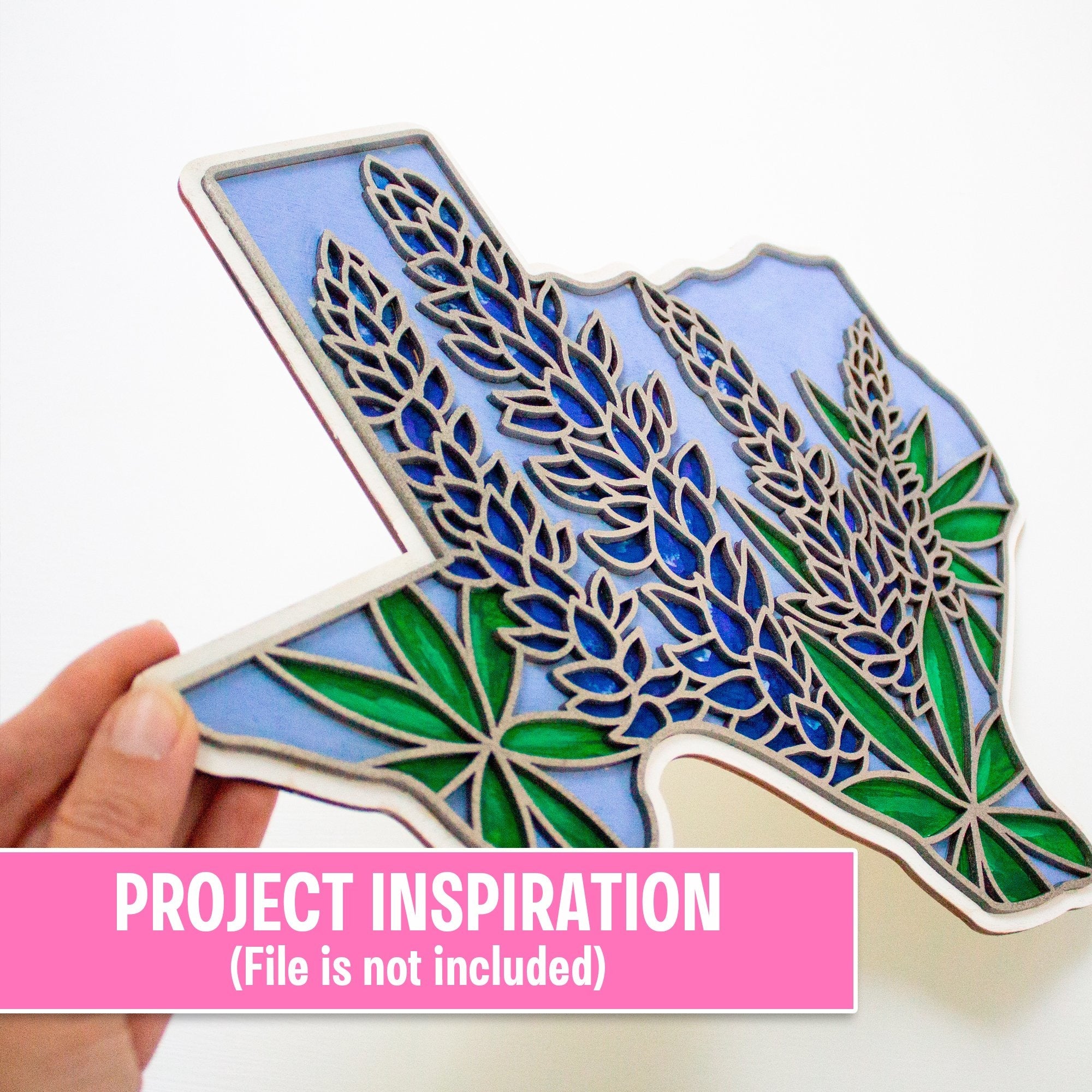 Colorado state flower SVG for Glowforge svg png dxf eps jpeg Chameleon ...