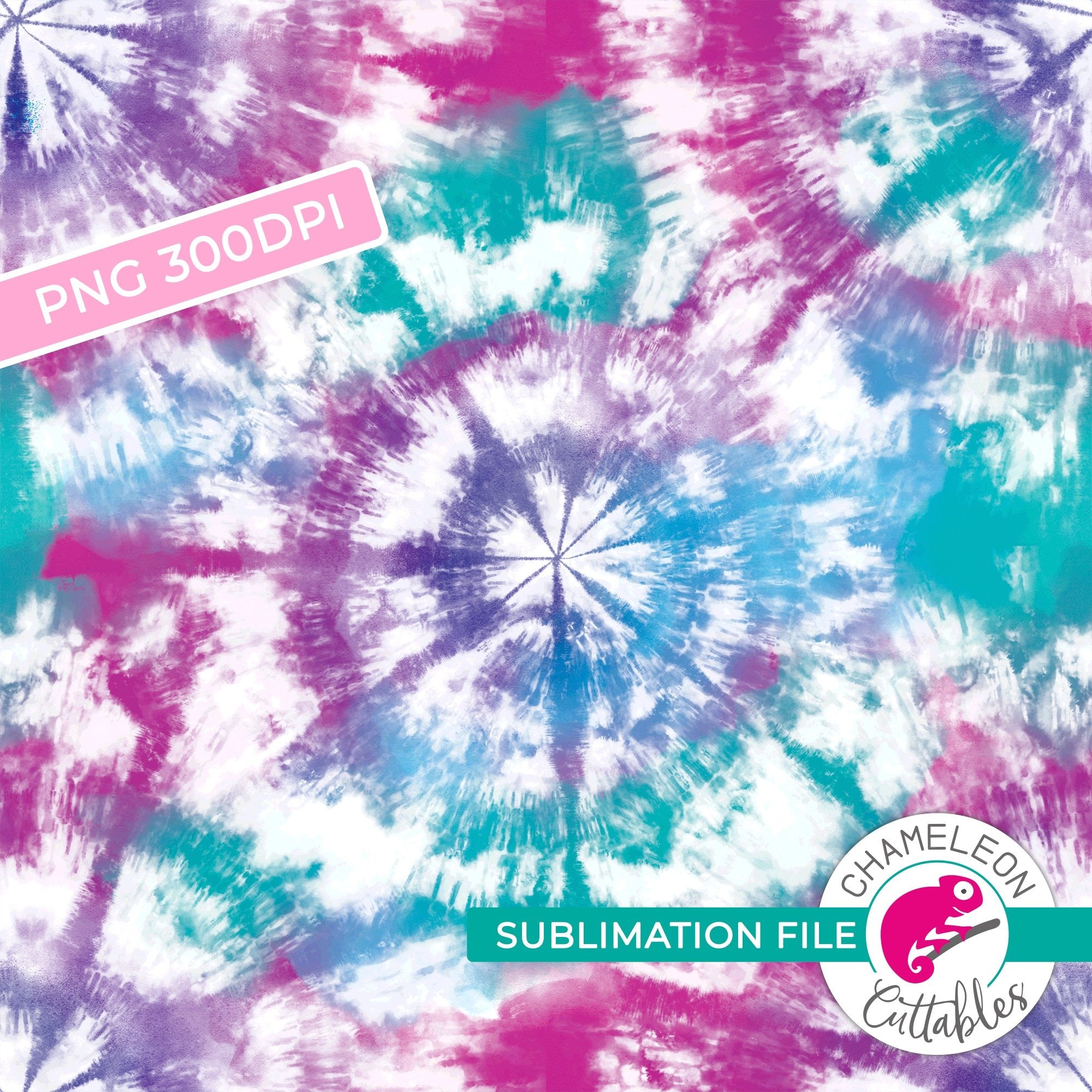 Seamless Tie Dye Watercolor Pattern Sublimation design Purple Blue PNG ...